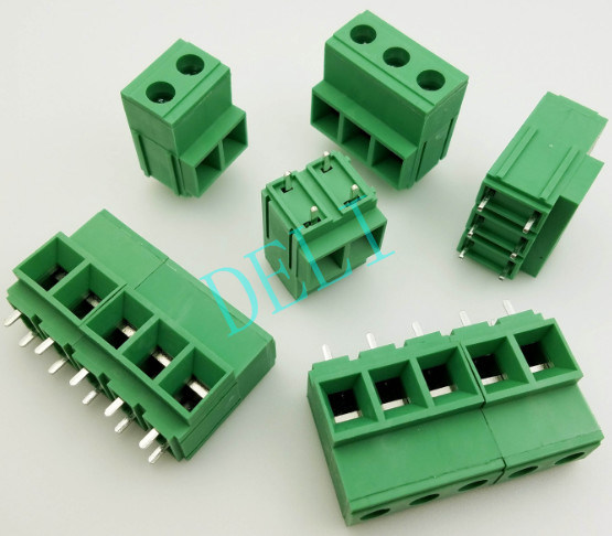 2 Pin PCB Connector Terminal 750V/57A DL135T-XX-10.16 With UL VDE ...