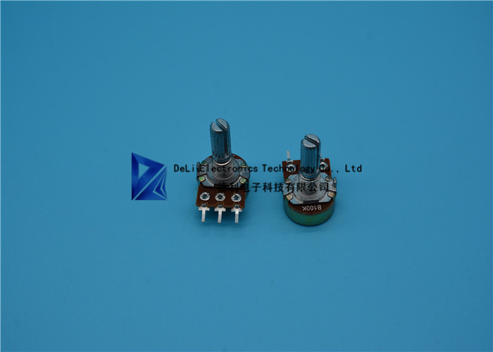 2K - 100K Ohm Potentiometer Push Button On Off Switch Pot Linear Shaft ...